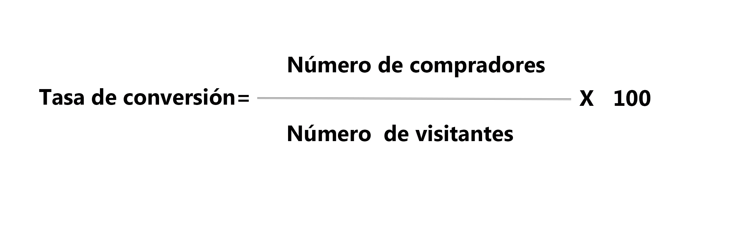 Fórmula Tasa De Conversión Lynkoo